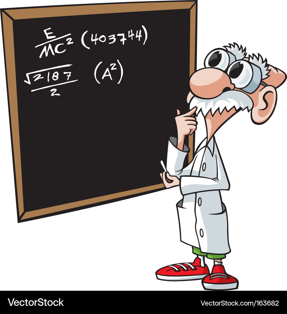 Cartoon Geek Scientist Vector Images (79)