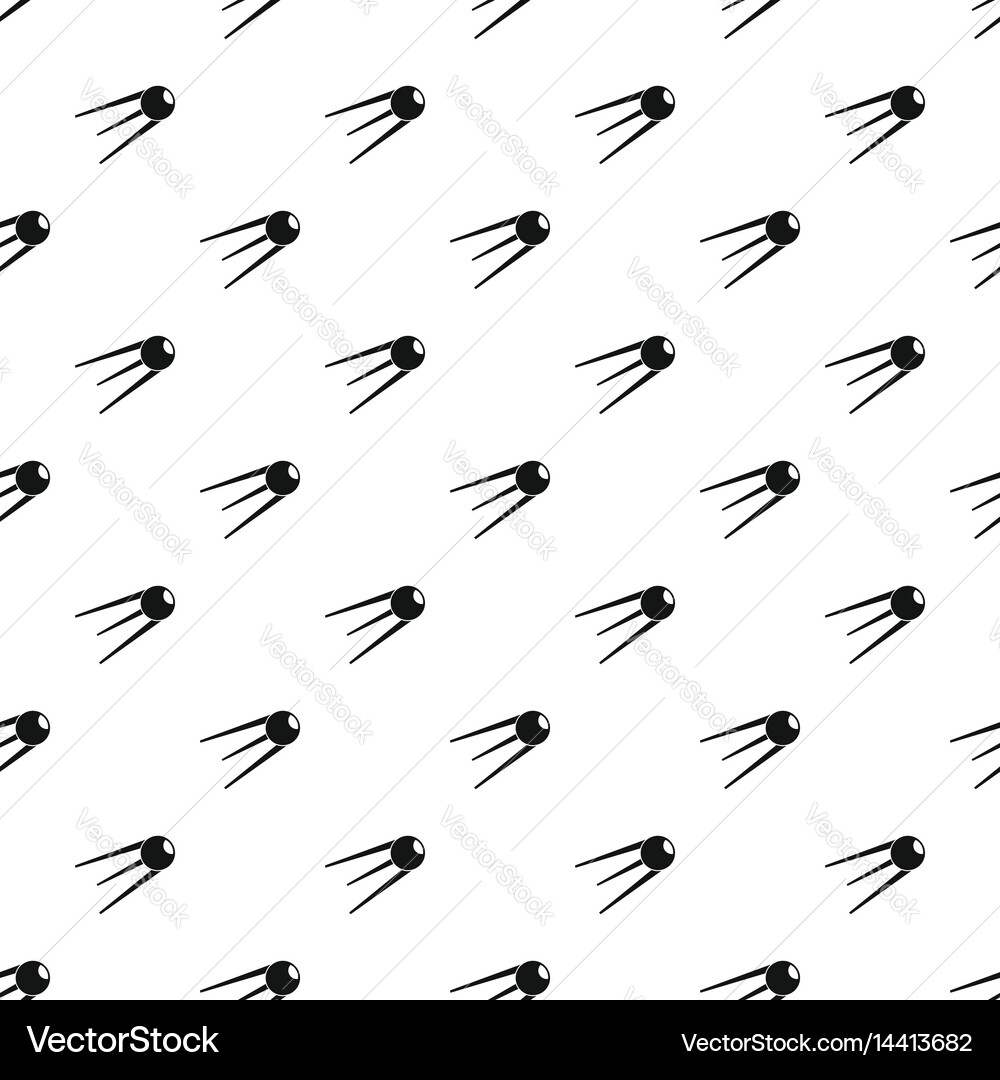 Sputnik pattern Royalty Free Vector Image - VectorStock