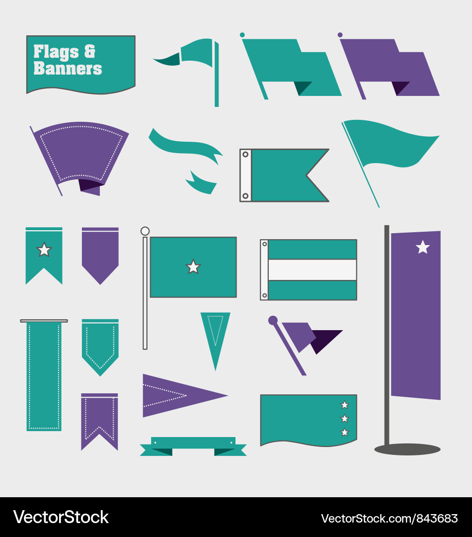 Flagship Vector Images (over 450)
