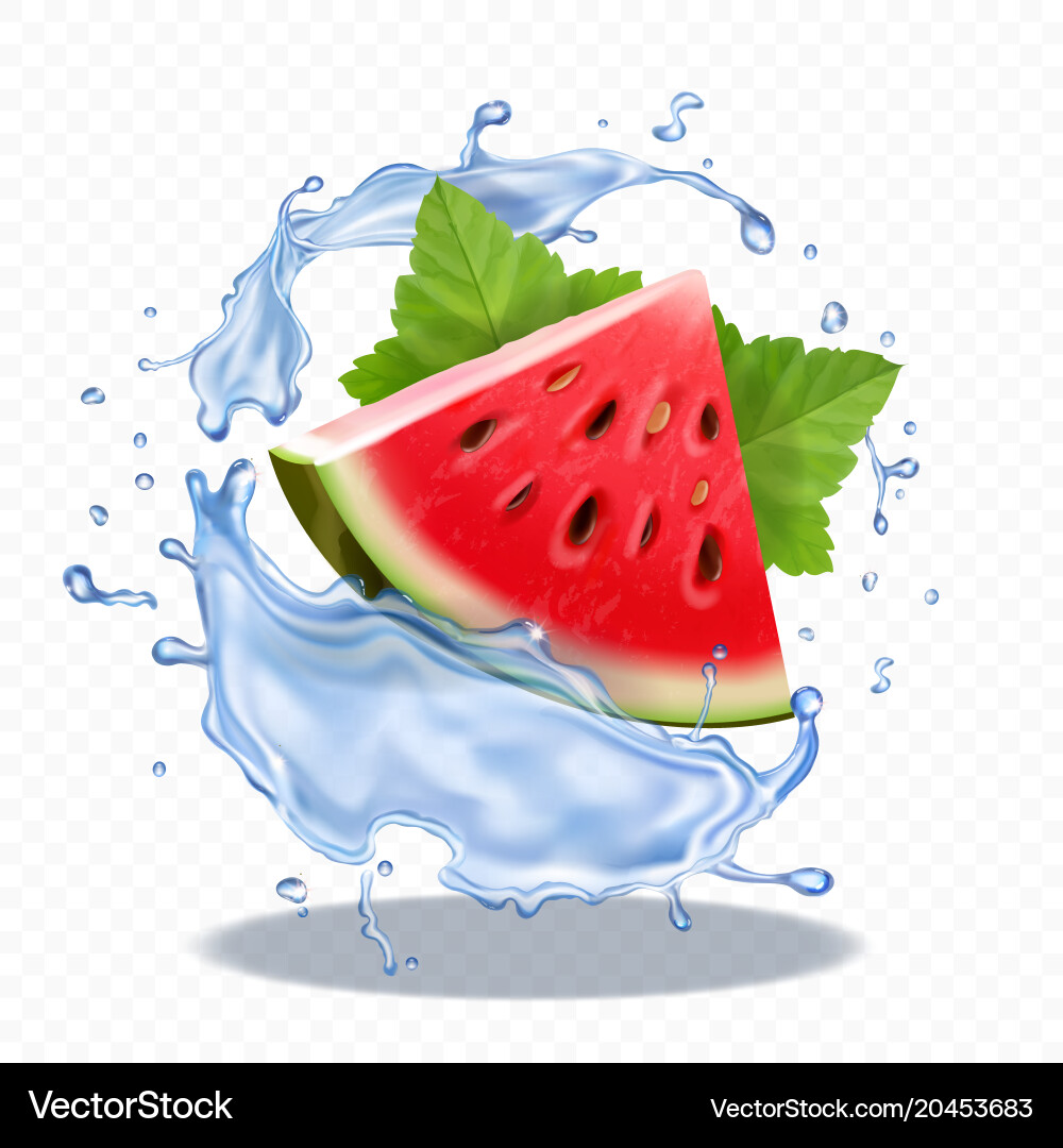 Watermelon And Water Splash Summer Vibes: How To Create A Refreshing