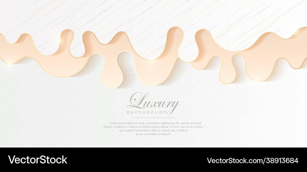Abstract luxury white cream shade background Vector Image