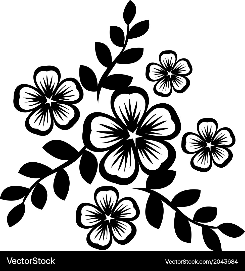 Flower Vector Silhouette Lotus Flower Silhouette PNG And Vector Images