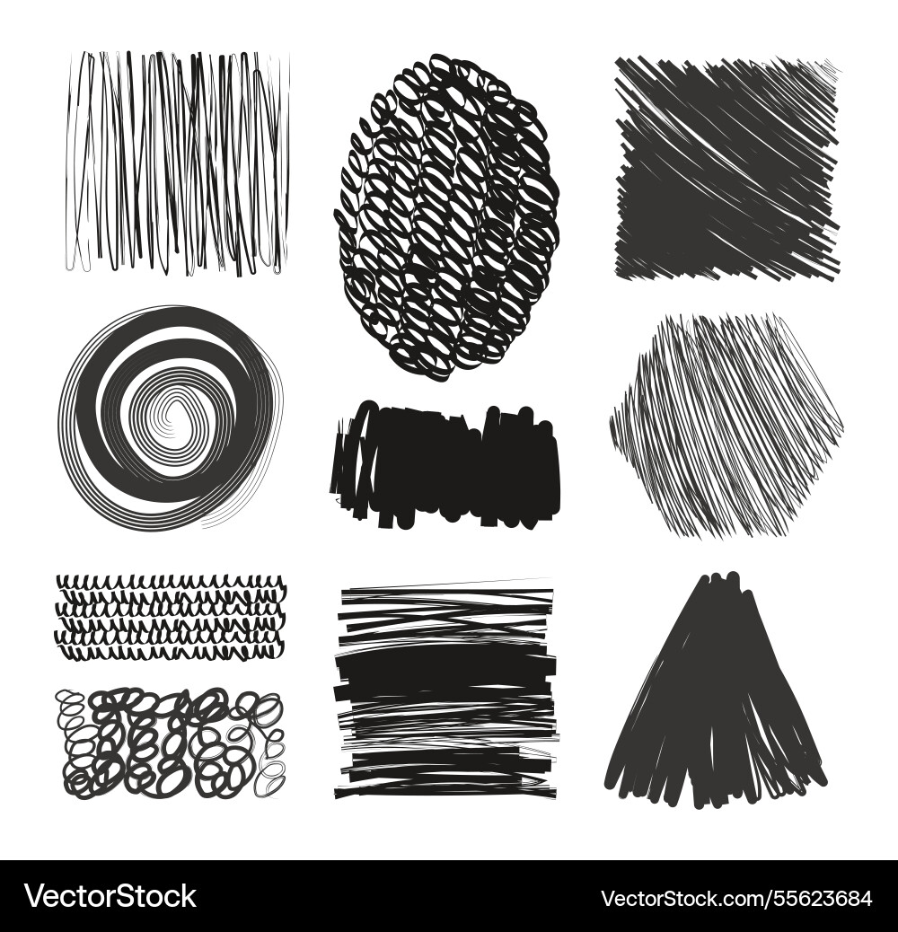 Bleistift Skizze Textur schwarz schraffiert Hand gezeichnet