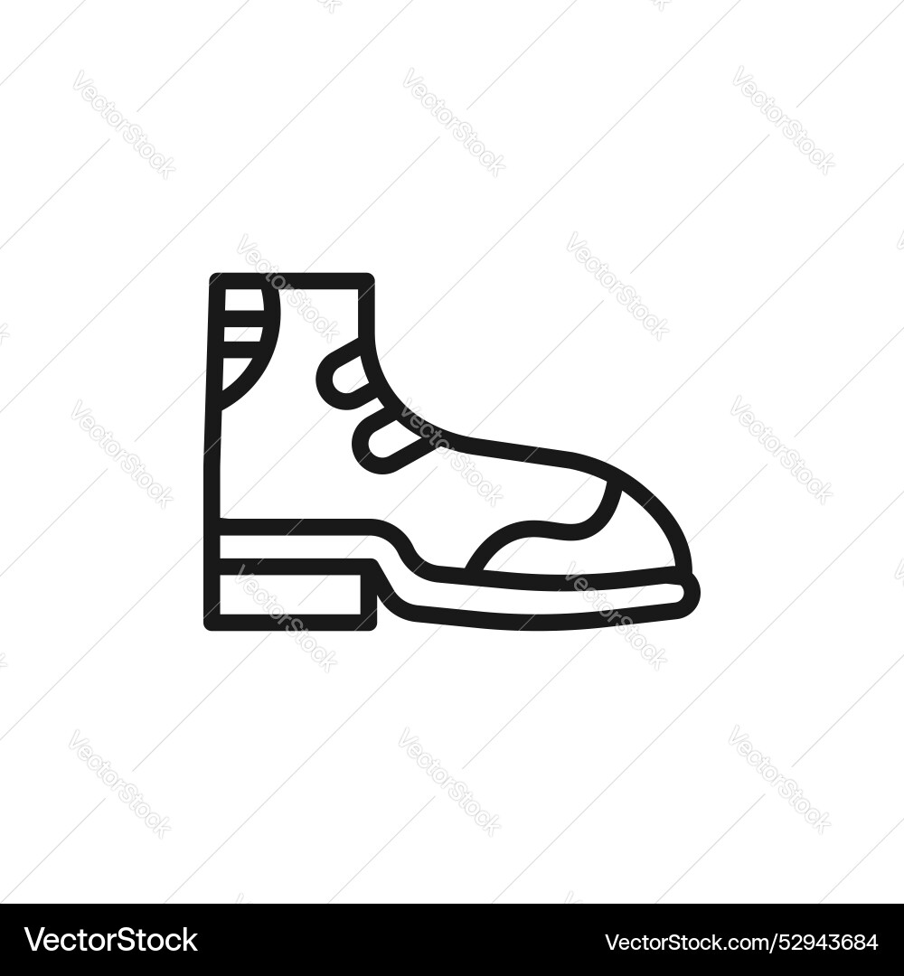 Boot icon Royalty Free Vector Image - VectorStock
