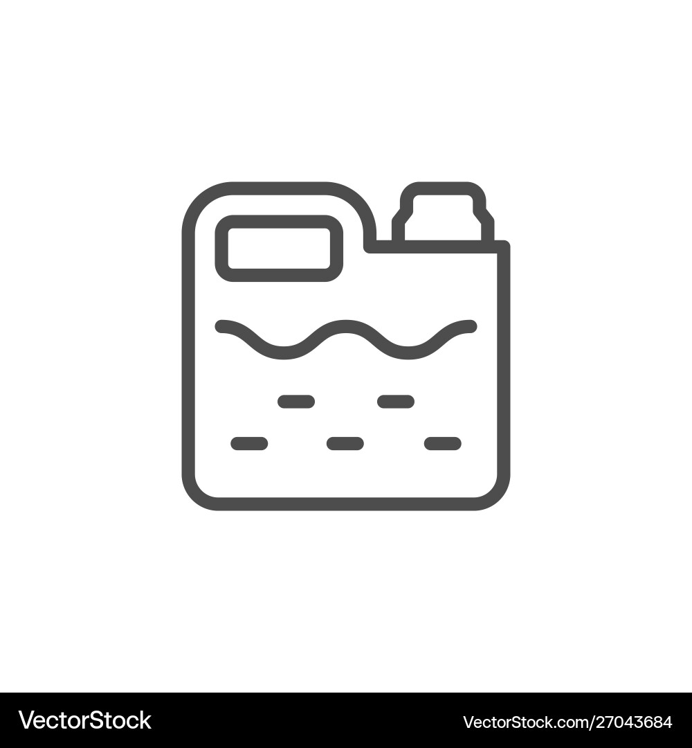 Fuel Can Icon Royalty Free Vector Image - VectorStock
