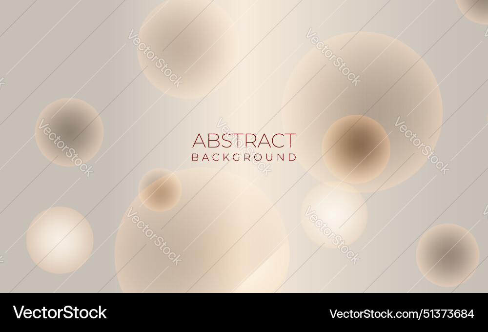 Soft brown pastel colors modern geometric Vector Image