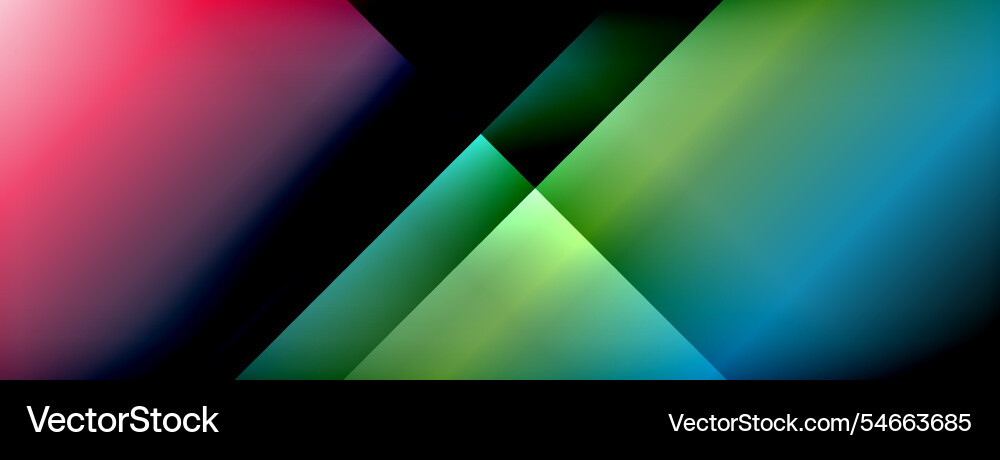 Colorful gradient with lines made of shadow and Vector Image