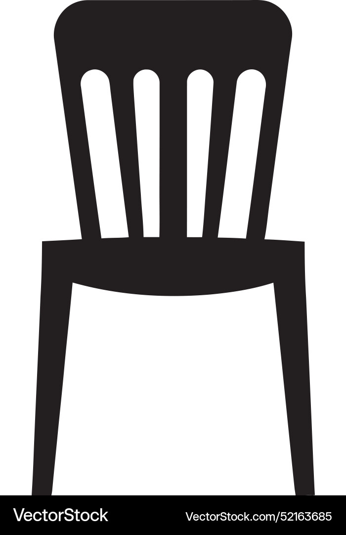 Functional sculptures chairs as artistic Vector Image