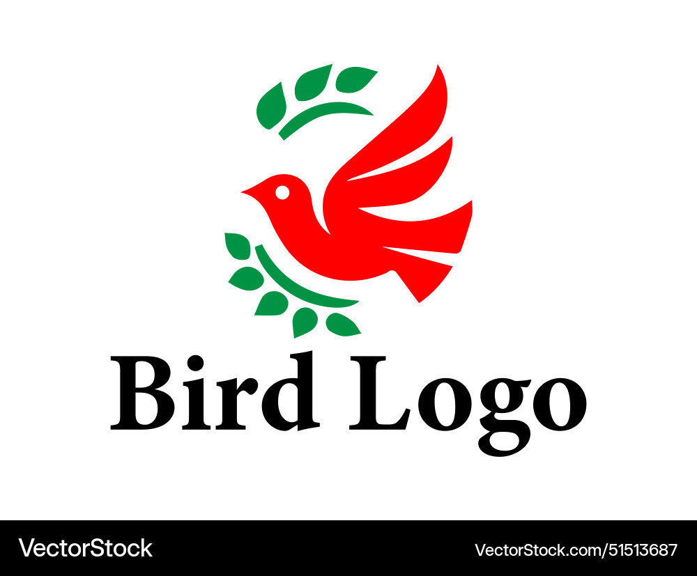 Bird logo Royalty Free Vector Image - VectorStock