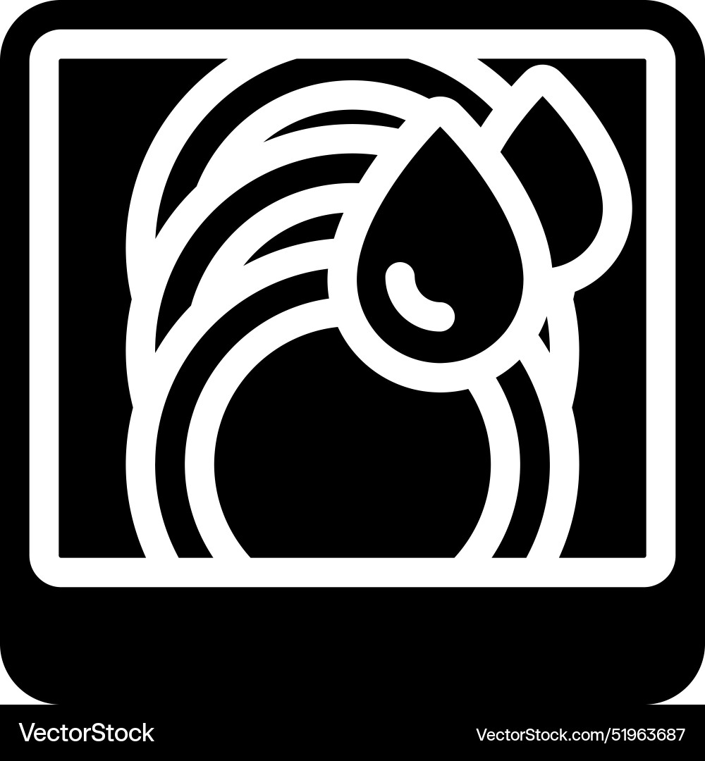 Durability strong label product caution glyph icon