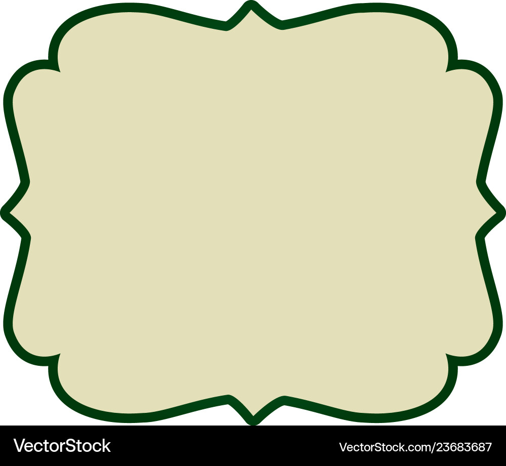 Frame green irish Royalty Free Vector Image - VectorStock
