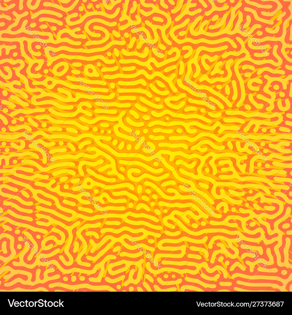 Turing morphogenesis reaction diffusion pattern Vector Image