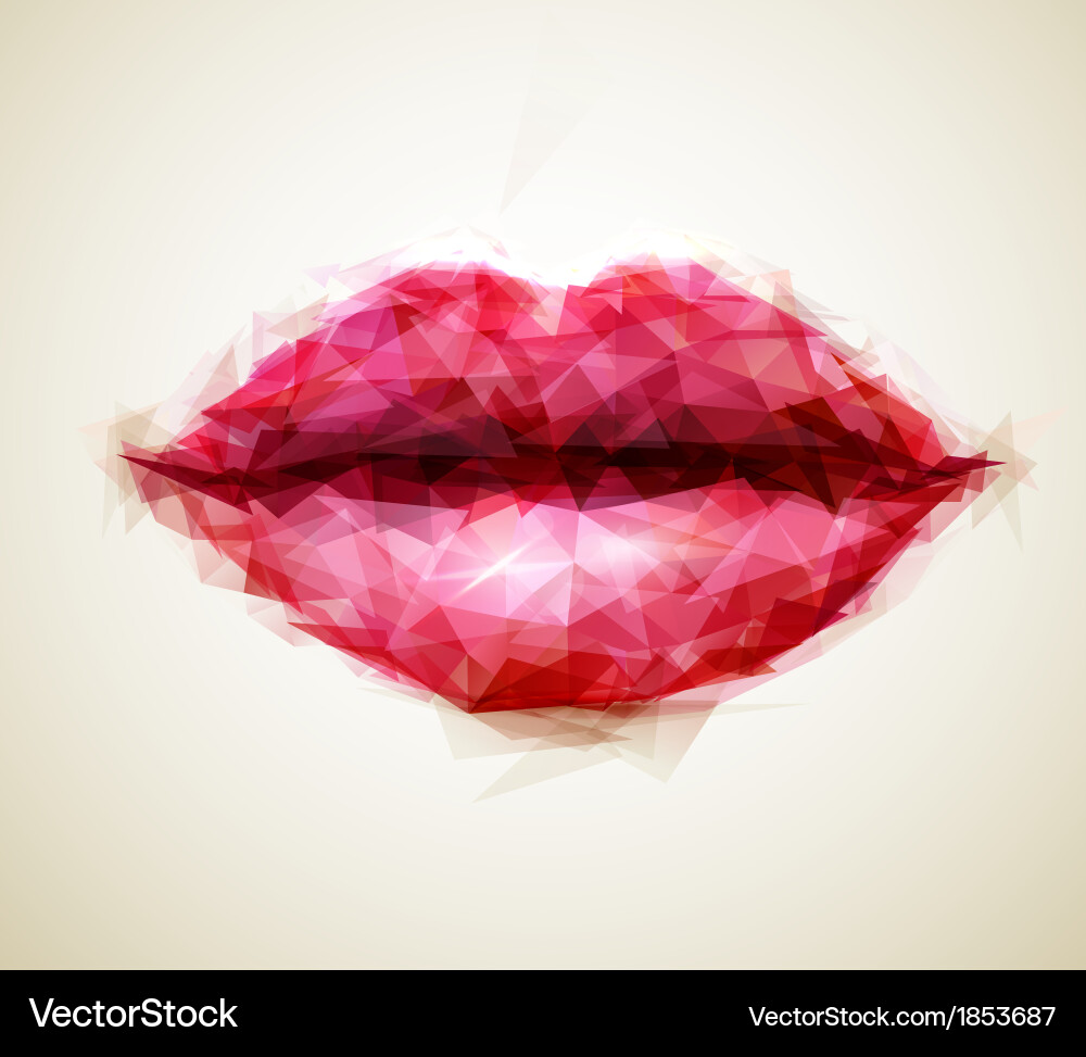 Woman lips Royalty Free Vector Image - VectorStock