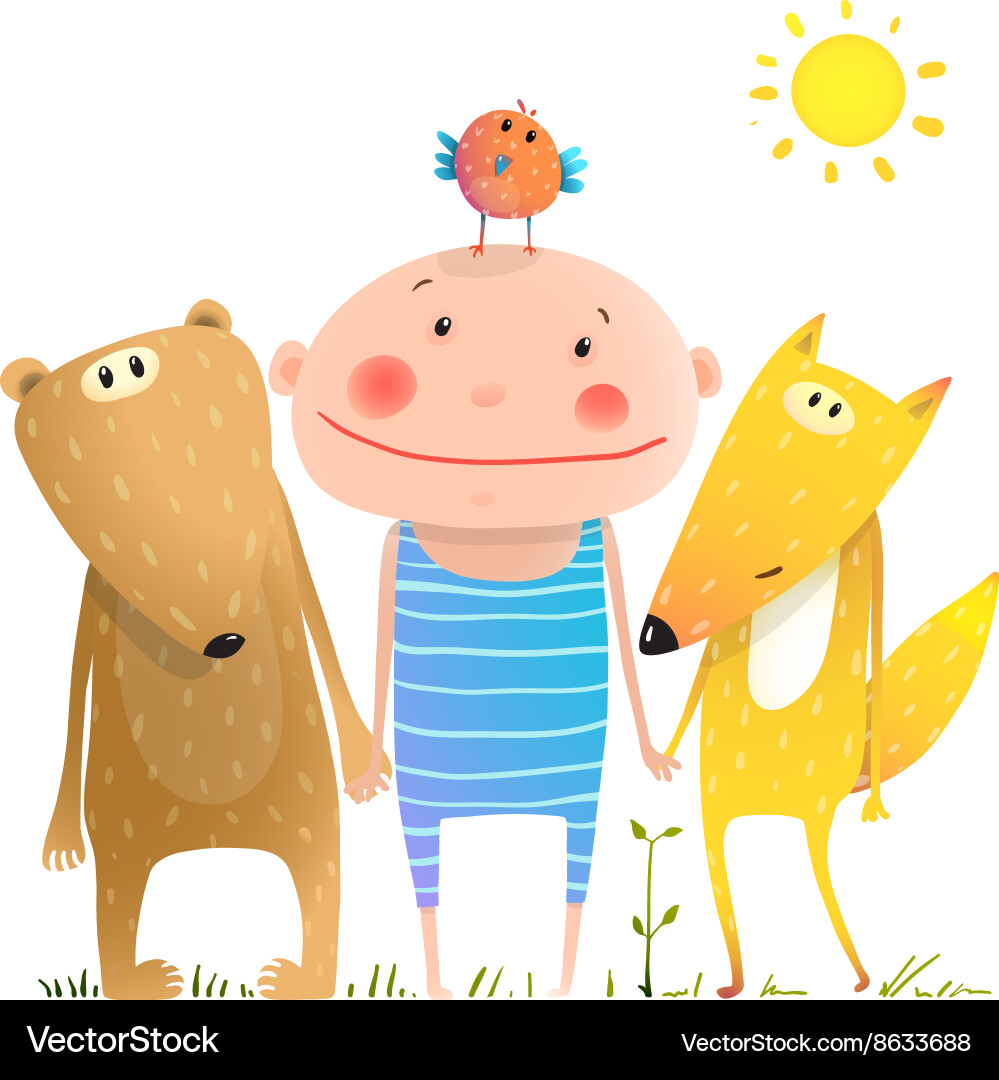 Fox Kid Vector Images (over 14,000)