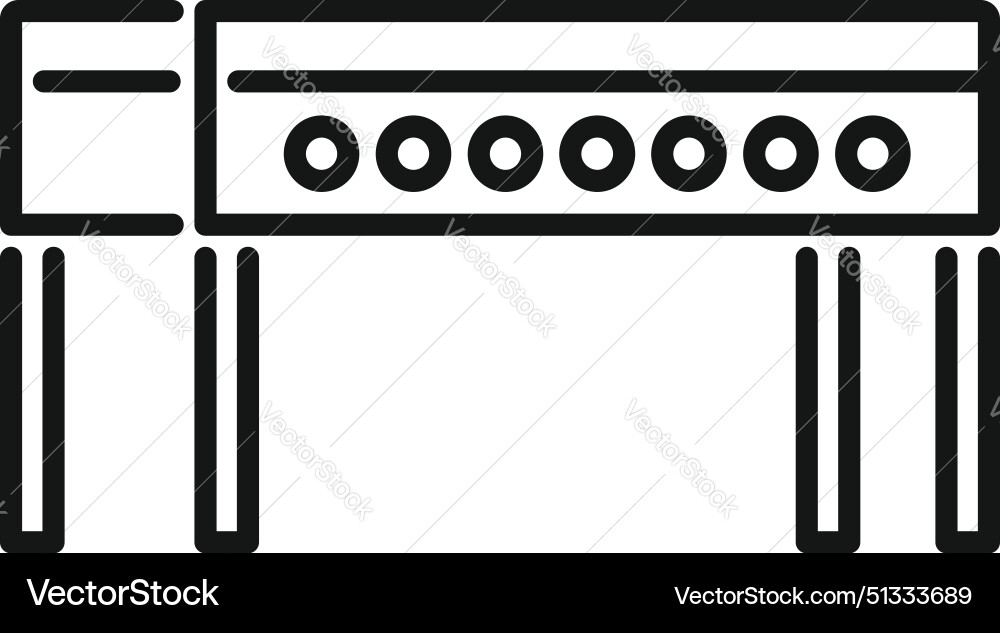 Flat icon of a network router Royalty Free Vector Image