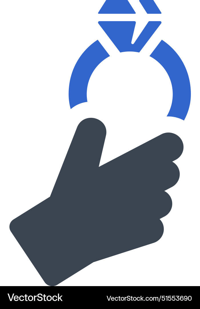 Ring proposal icon Royalty Free Vector Image - VectorStock