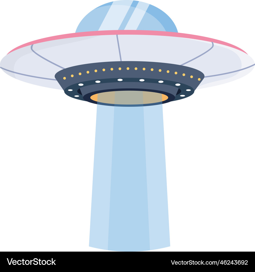 Alien craft Royalty Free Vector Image - VectorStock