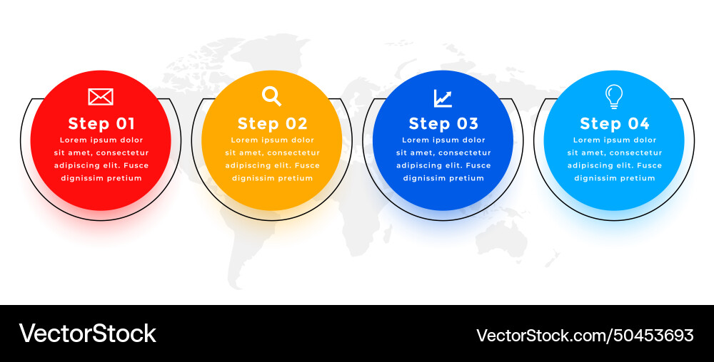 Modern business infographic success plan diagram Vector Image