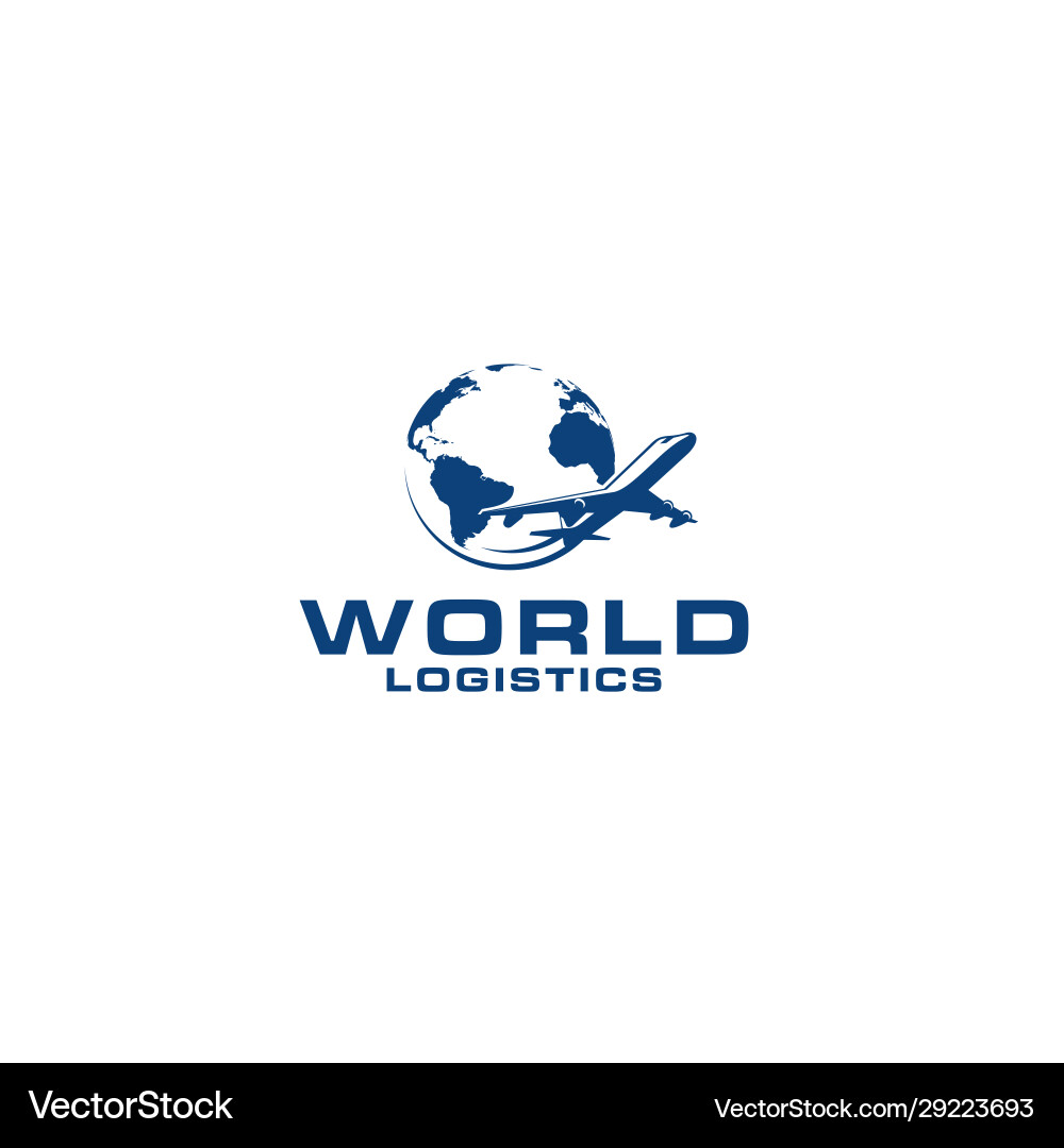 World logistics Royalty Free Vector Image - VectorStock