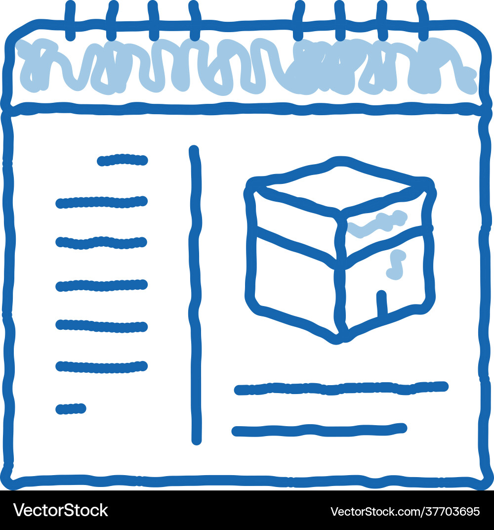 Calendar time visiting kaaba doodle icon hand Vector Image