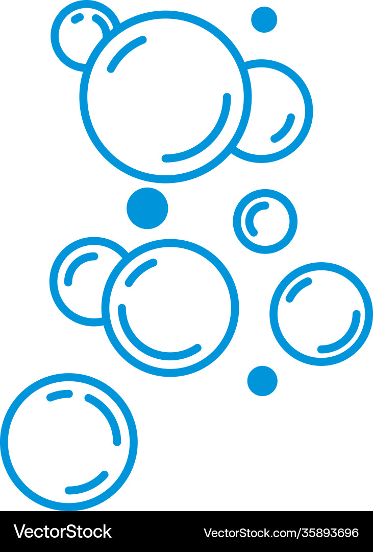 Bubbles Royalty Free Vector Image - VectorStock