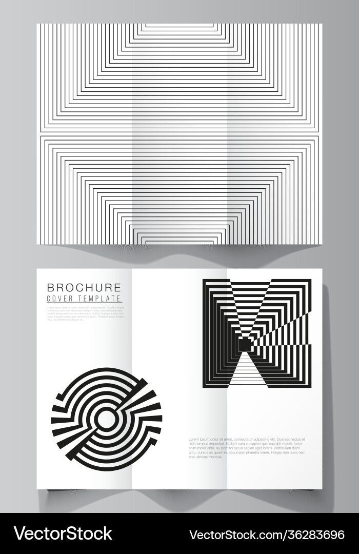 Minimal layouts modern Royalty Free Vector Image