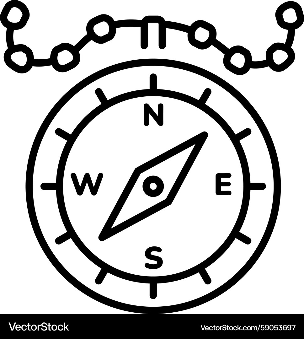 Compass Royalty Free Vector Image - VectorStock