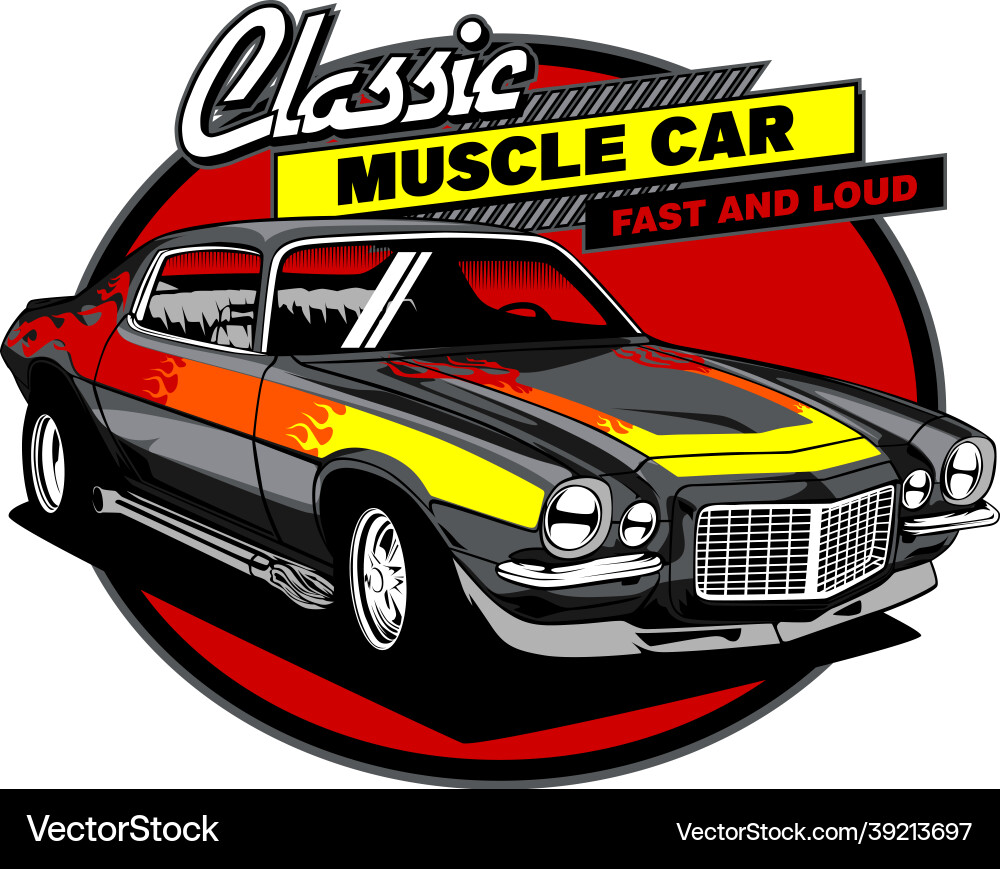 Fast and loud Royalty Free Vector Image - VectorStock