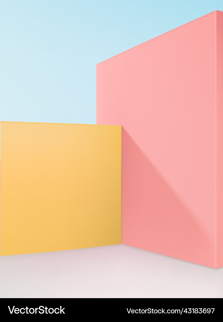 Studio shot product display background Royalty Free Vector