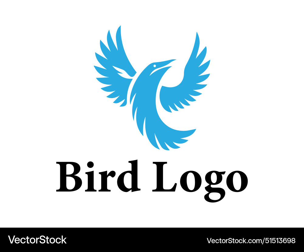 Bird logo Royalty Free Vector Image - VectorStock