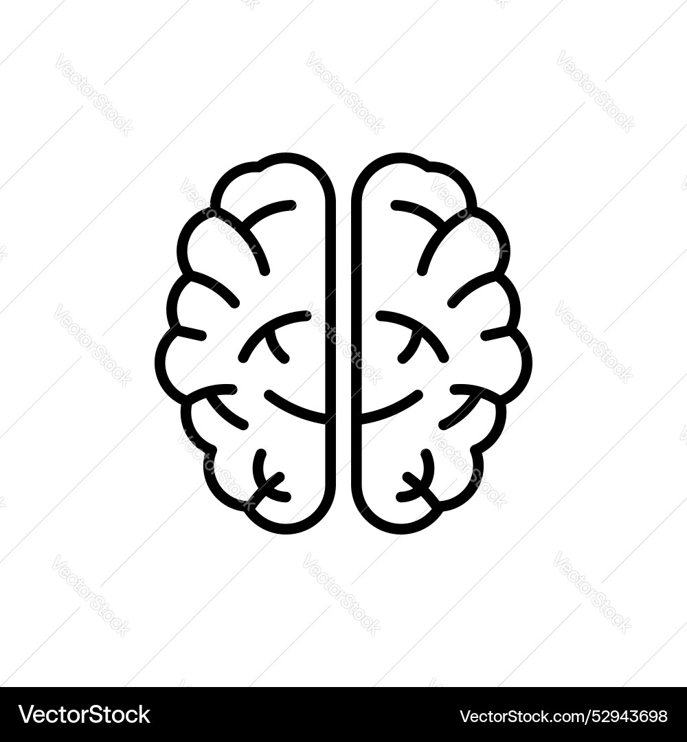 Brain icon Royalty Free Vector Image - VectorStock