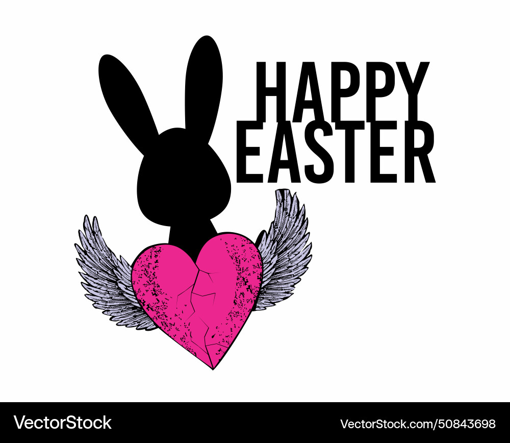Easter bunny Royalty Free Vector Image - VectorStock