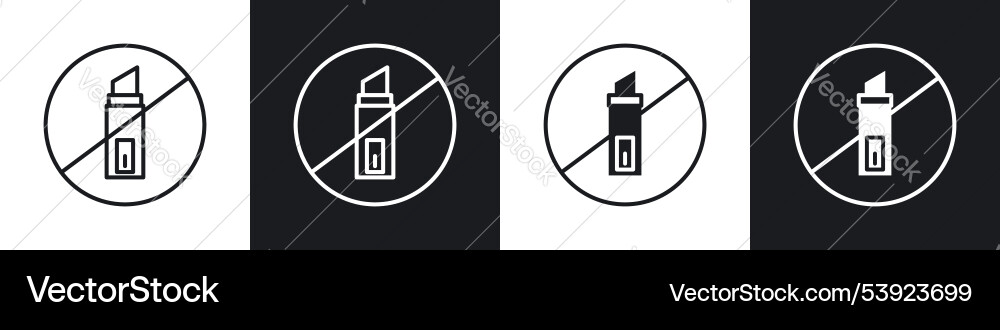 Do not cut sign Royalty Free Vector Image - VectorStock