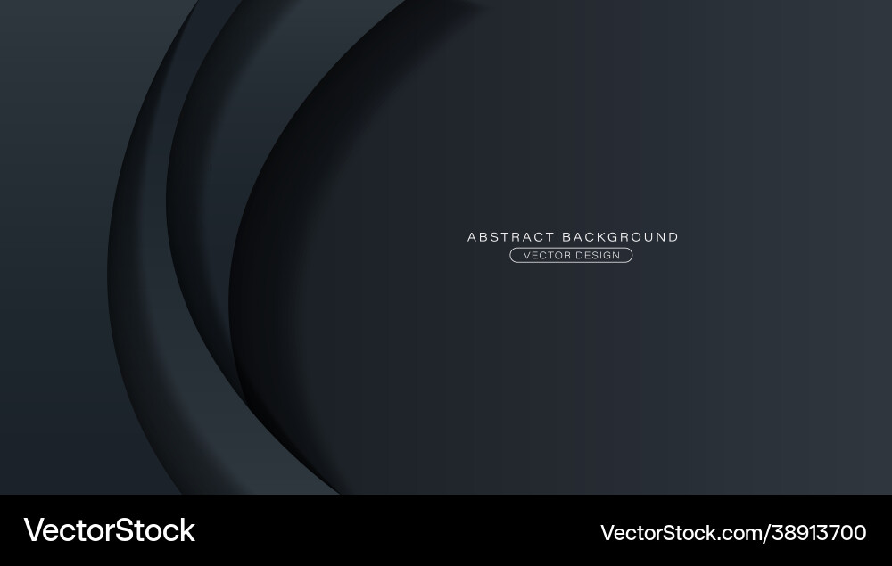 Dark abstract curve background with overlay Vector Image