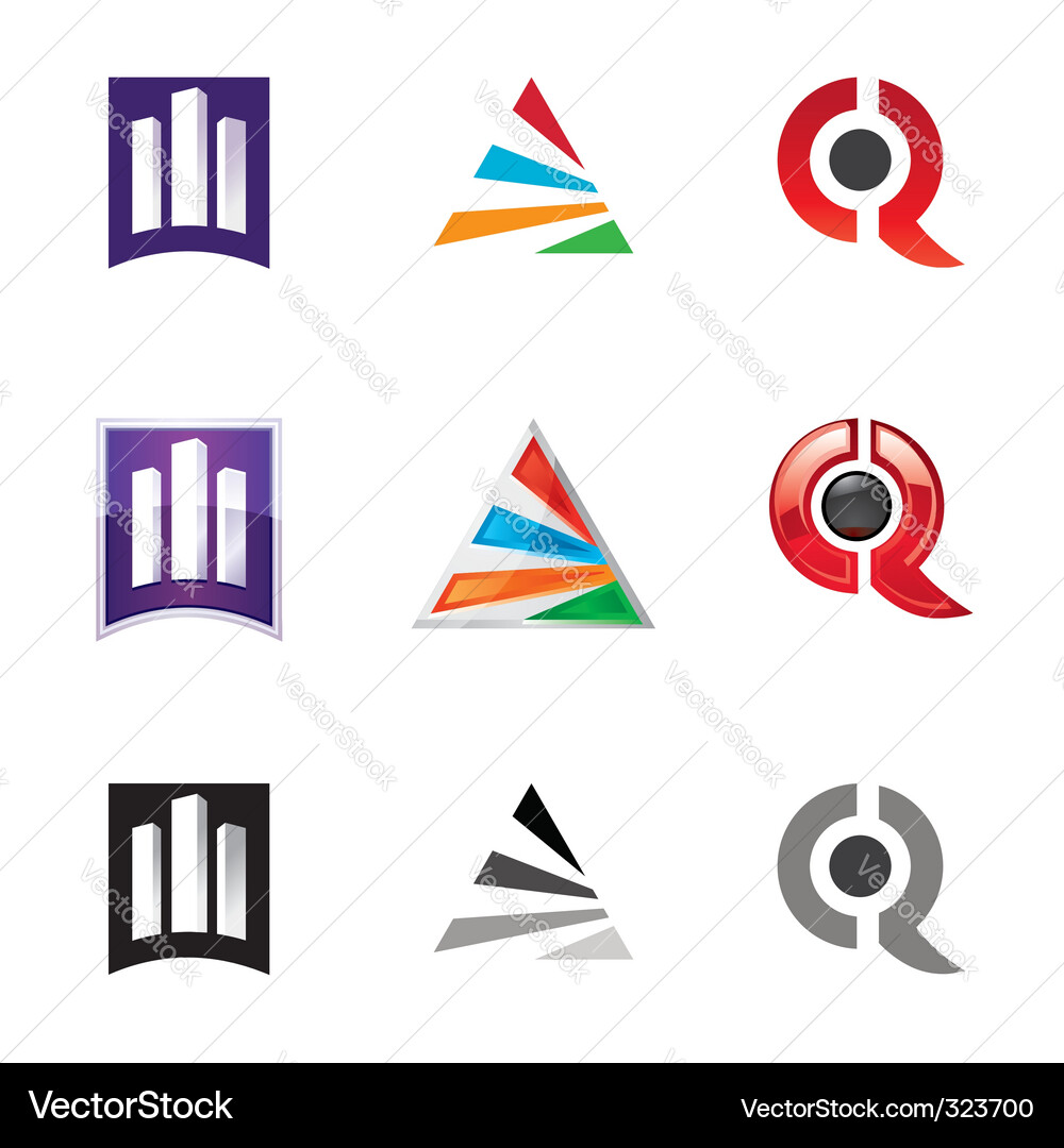 Logos Royalty Free Vector Image - VectorStock