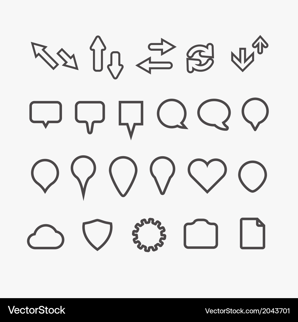 Pins Royalty Free Vector Image - VectorStock