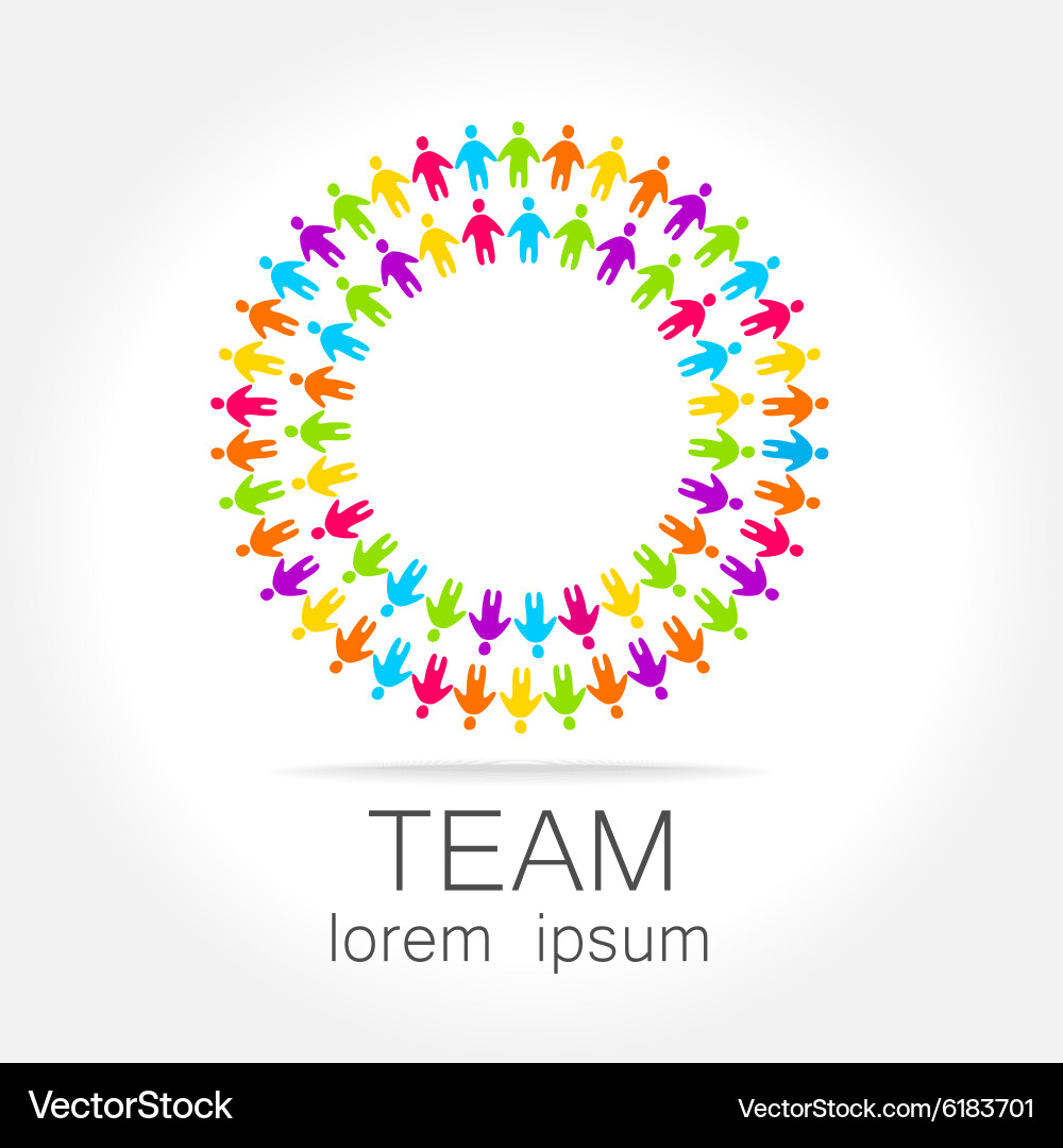 Team logo Royalty Free Vector Image - VectorStock