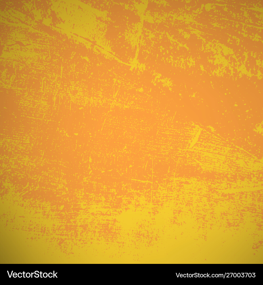 Distressed yellow background Royalty Free Vector Image