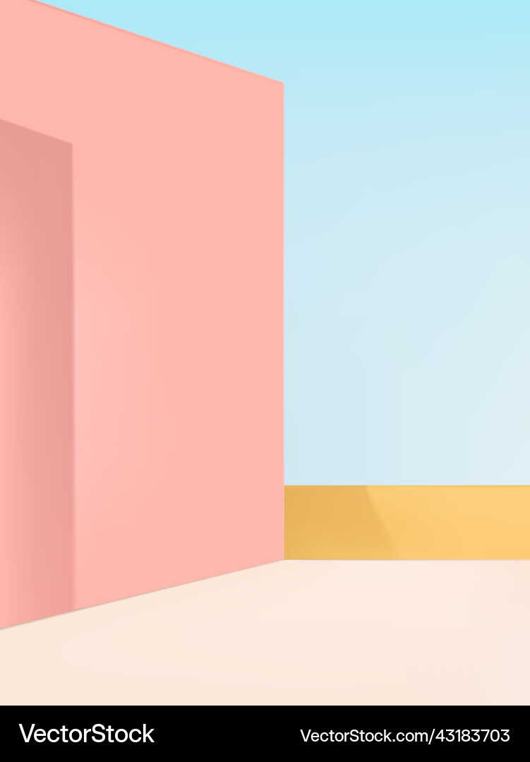 Studio shot product display background Royalty Free Vector