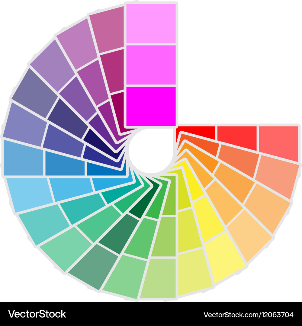 Color palette Royalty Free Vector Image - VectorStock