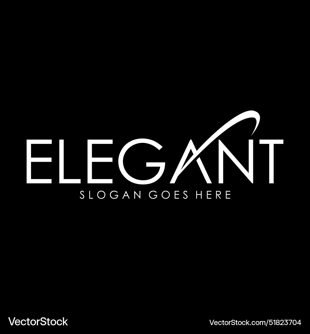Elegant editable text effect template use for Vector Image