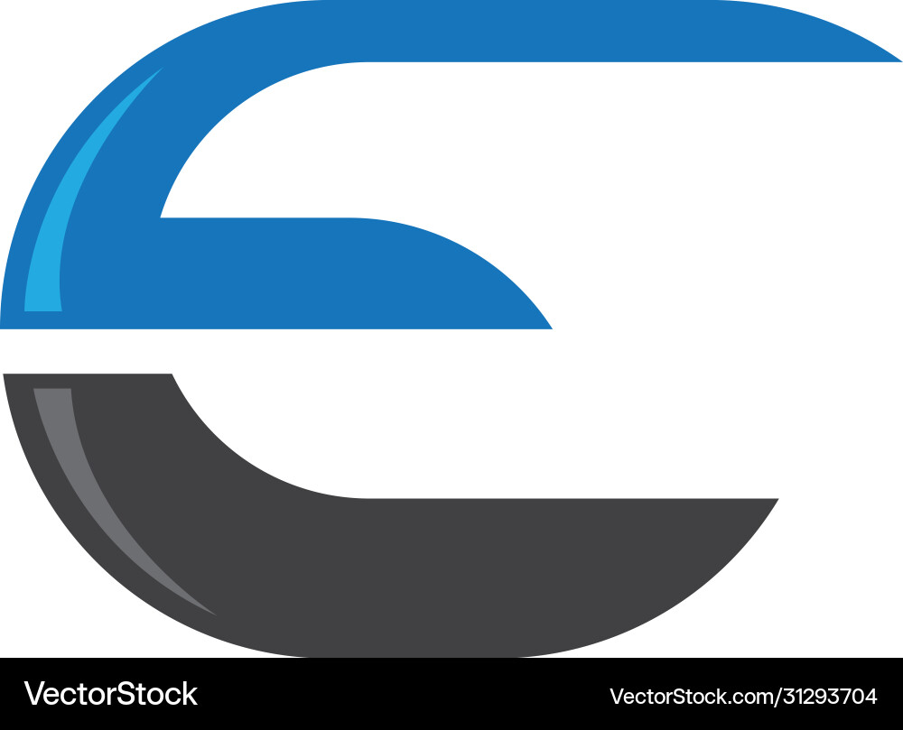 Letter e symbol Royalty Free Vector Image - VectorStock