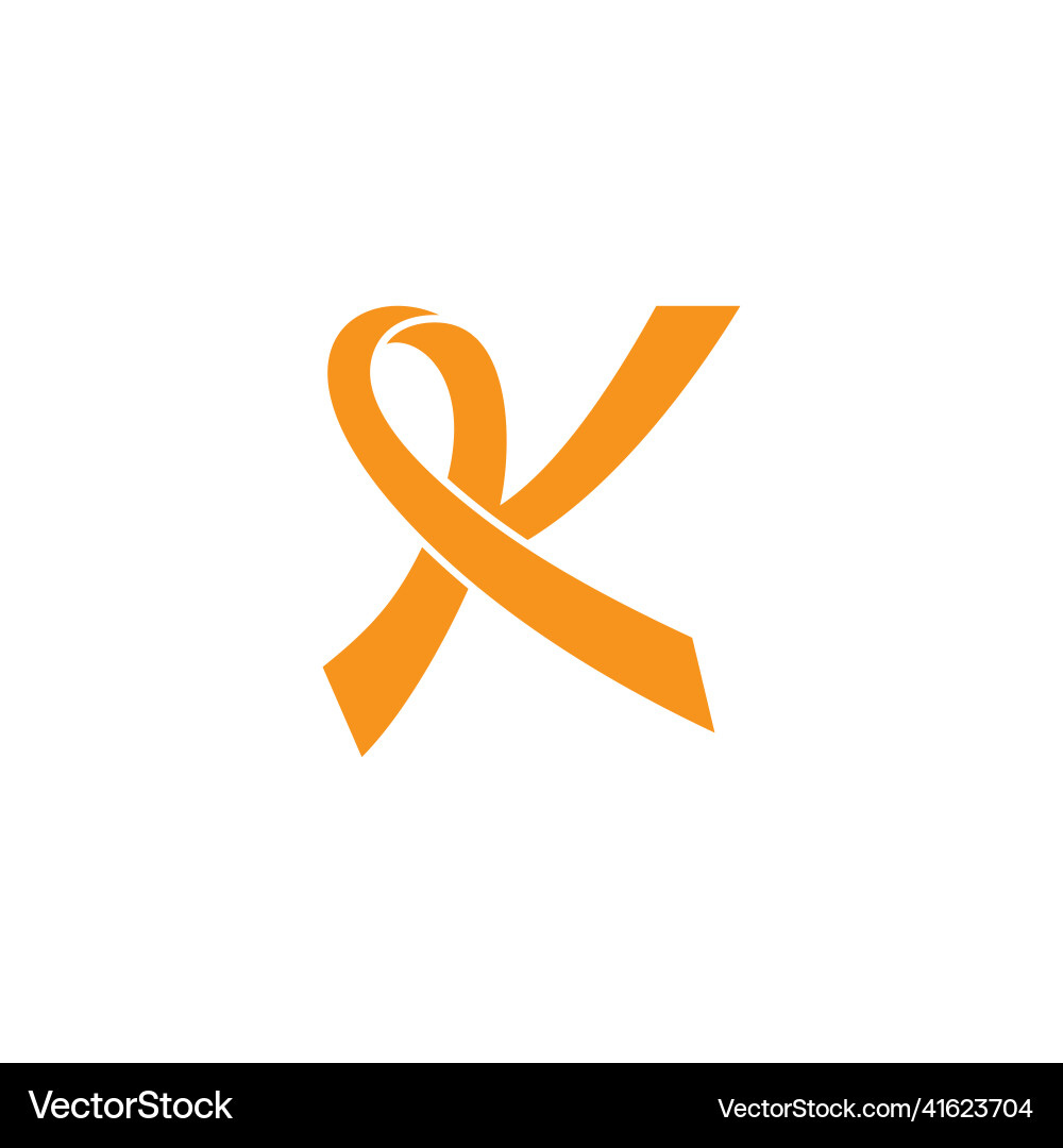Letter k motion ribbon overlap logo Royalty Free Vector