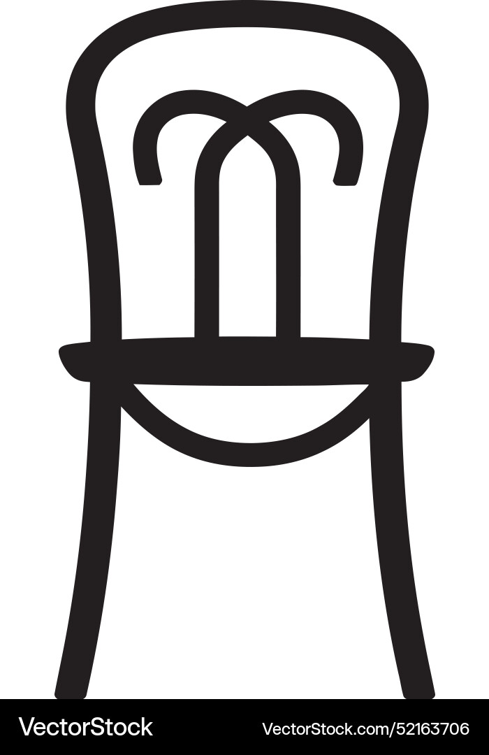Language of seating how chairs communicate Vector Image