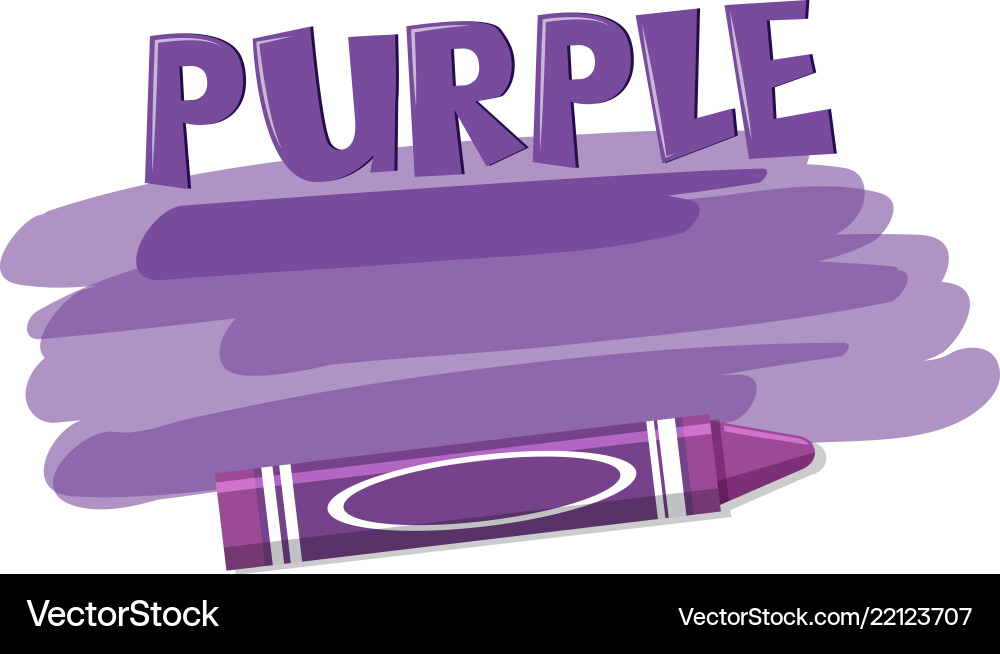 Purple Color Clipart
