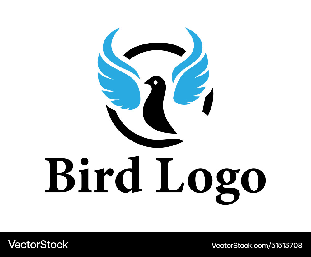 Bird logo Royalty Free Vector Image - VectorStock