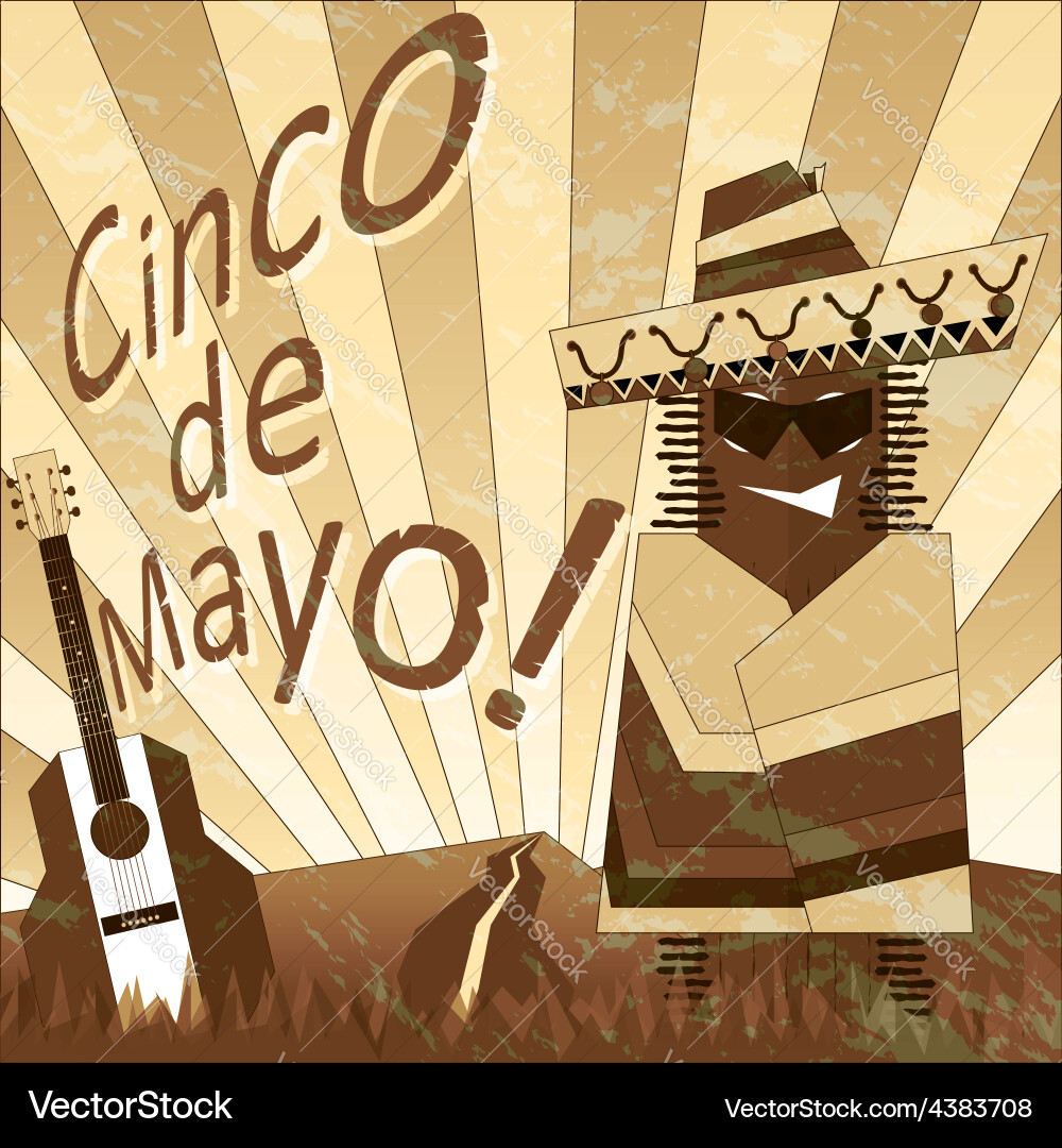 Cinco 2 Royalty Free Vector Image - VectorStock