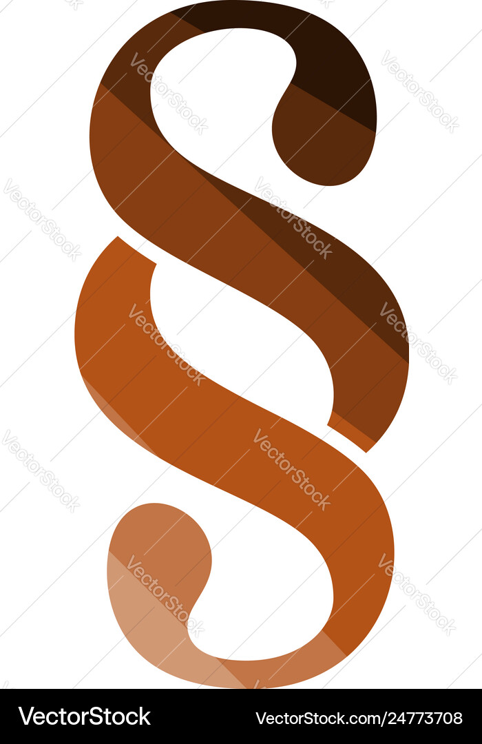 Paragraph symbol icon Royalty Free Vector Image