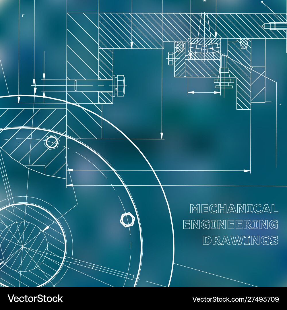 Backgrounds engineering subjects technical Vector Image