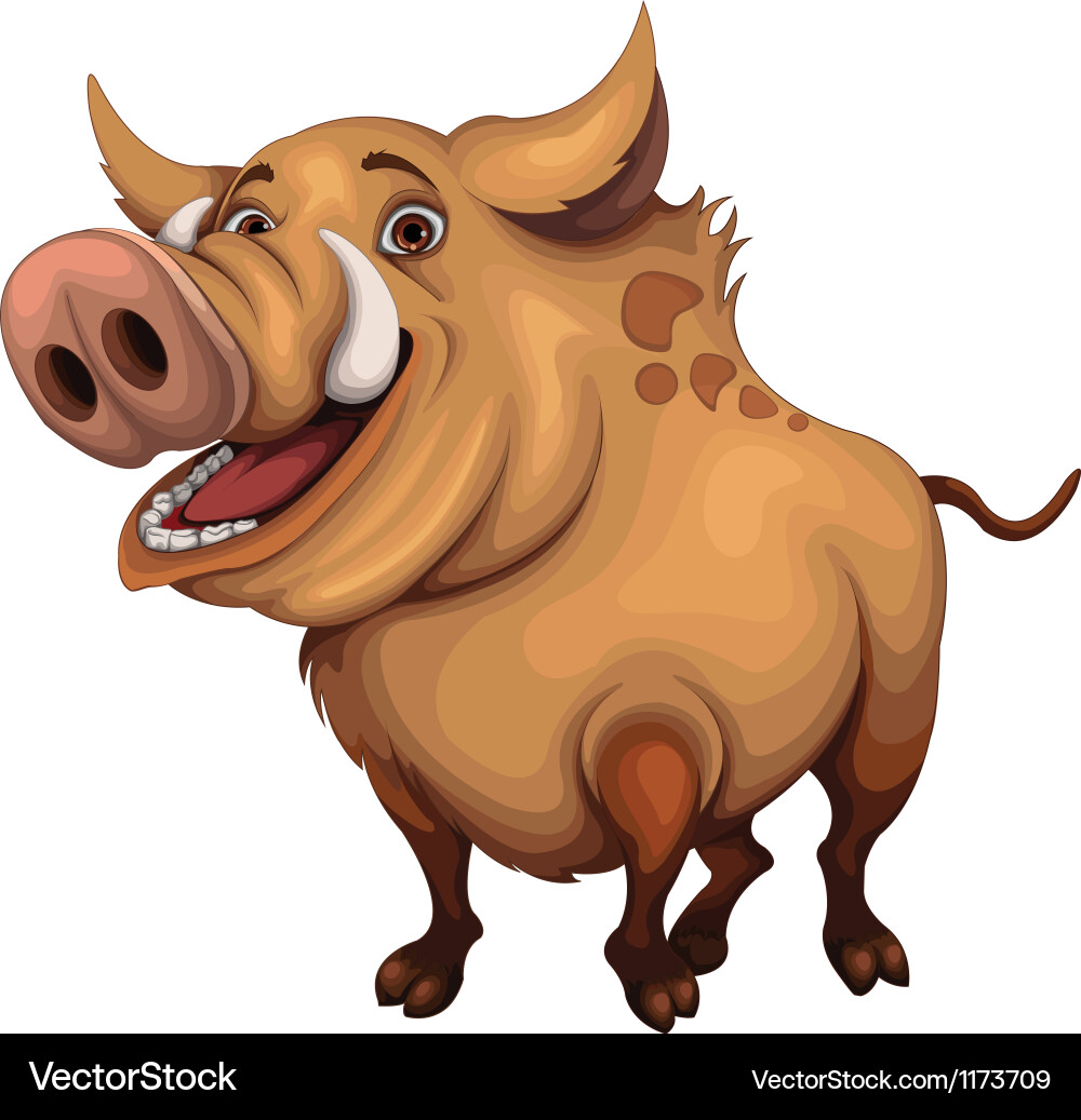 Boar Royalty Free Vector Image - VectorStock